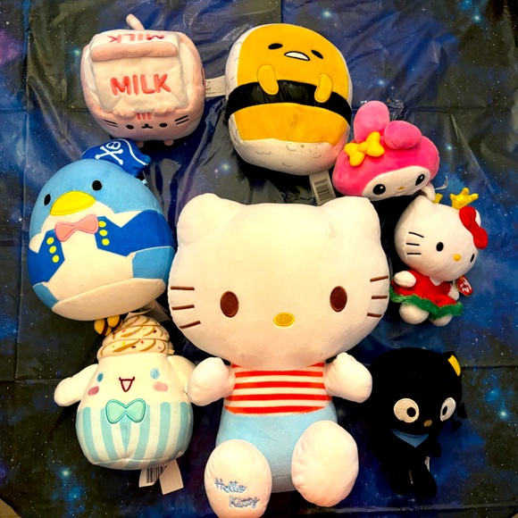 Sanrio | Toys | Hello Kitty Sanrio 8 Plushie Set | Poshmark